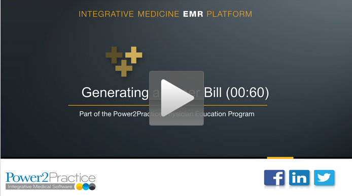 Generating a Super Bill