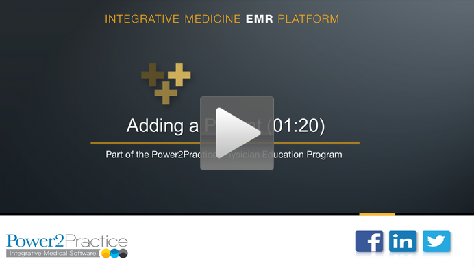 Adding a New Patient